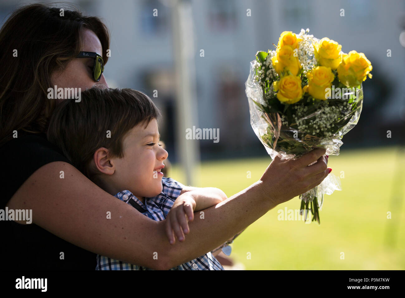 PANZER KASERNE, Germany – The family of the 1st Battalion, 10th Special ...