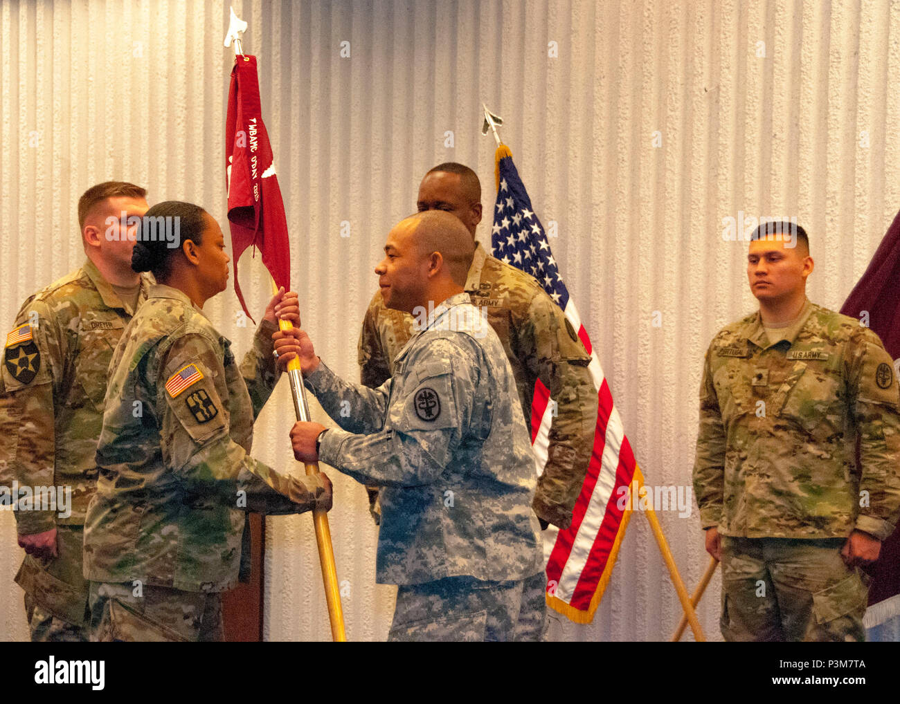 William Beaumont Army Medical Center's Troop Command held a change of ...