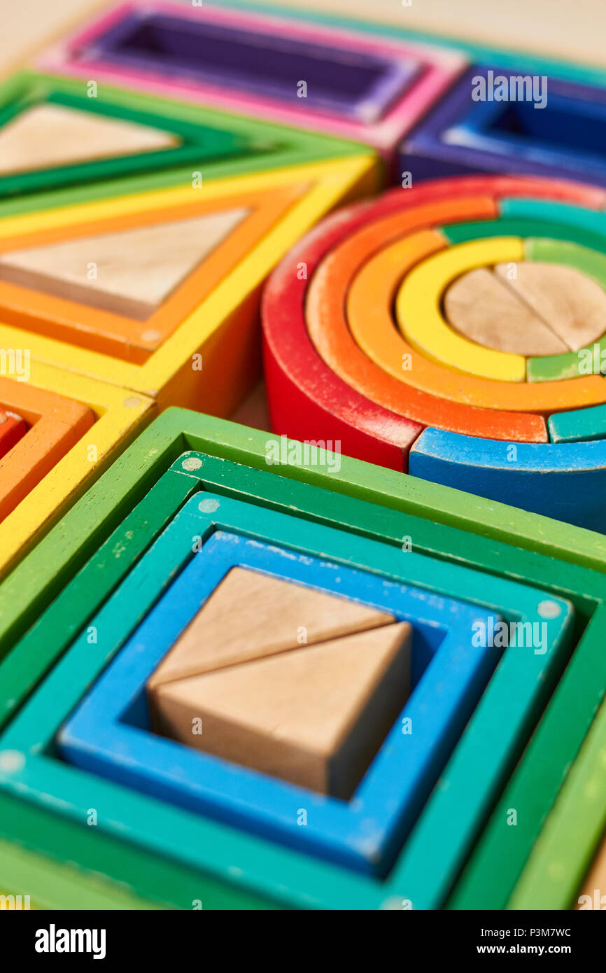 Shapes for montessori hi-res stock photography and images - Alamy