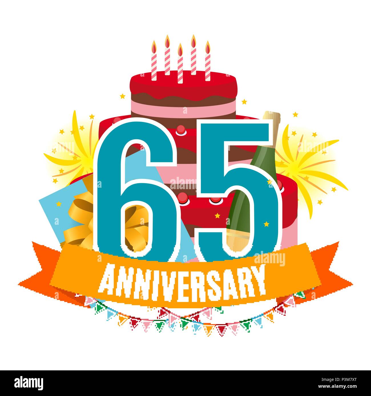 65 years anniversary hi-res stock photography and images - Alamy