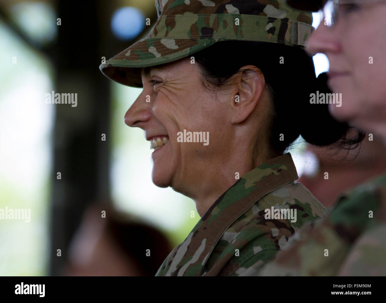 Brig. Gen. Marion Garcia, deputy commanding general for operations for ...