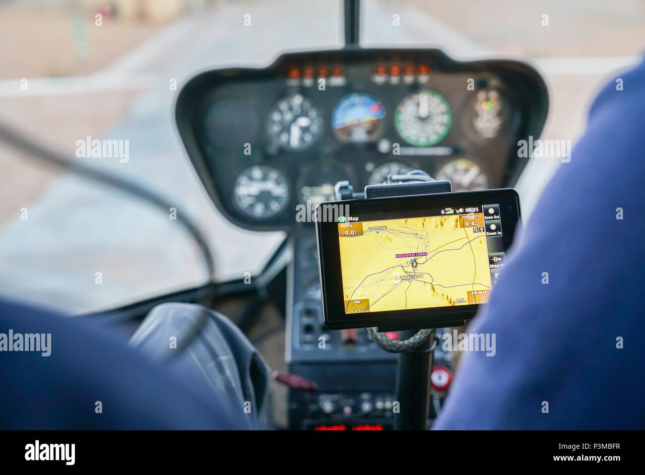 Inside helicopter hi-res stock photography and images - Alamy