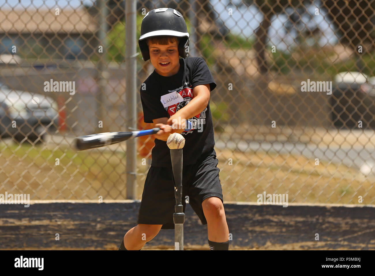 CAMP PENDLETON, Calif. -- Children participate in a Summer Baseball ...