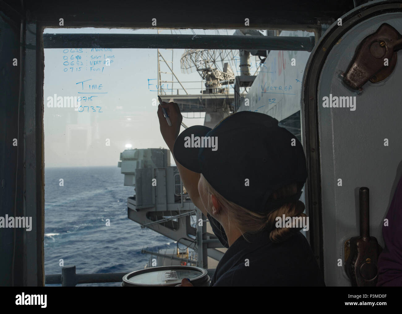 160710-N-WC455-017 RED SEA (July 10, 2016) – Midshipman Kelly Tackett ...