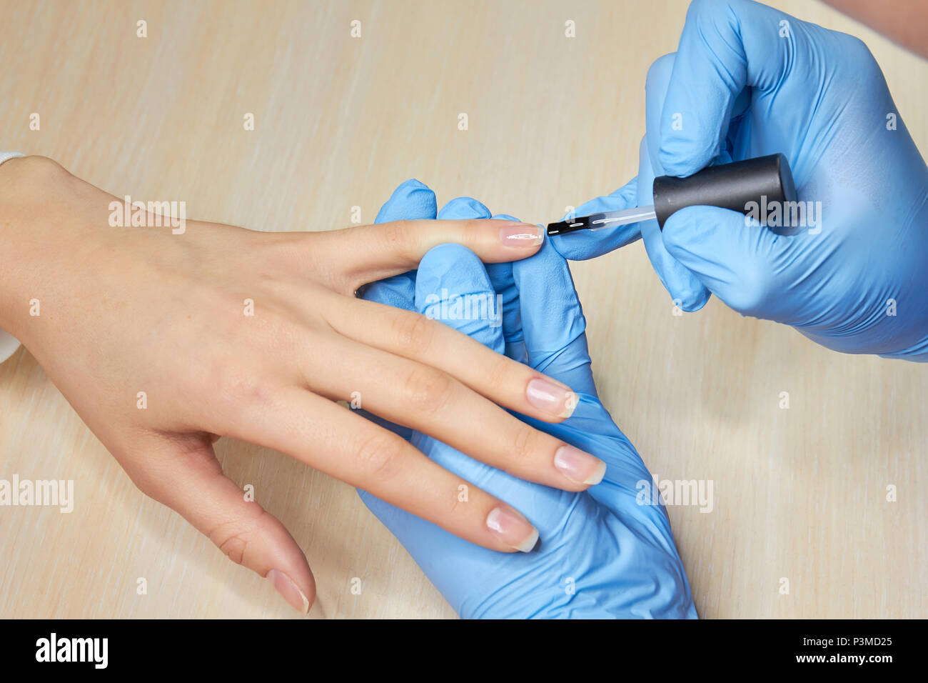 Colorless nail polish hi-res stock photography and images - Alamy