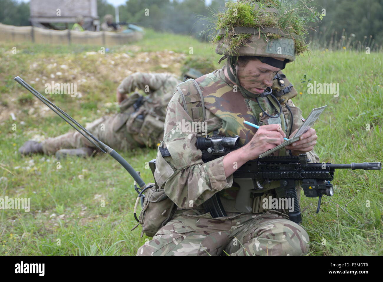 British Army Royal Military Academy Sandhurst cadet evaluates the first ...