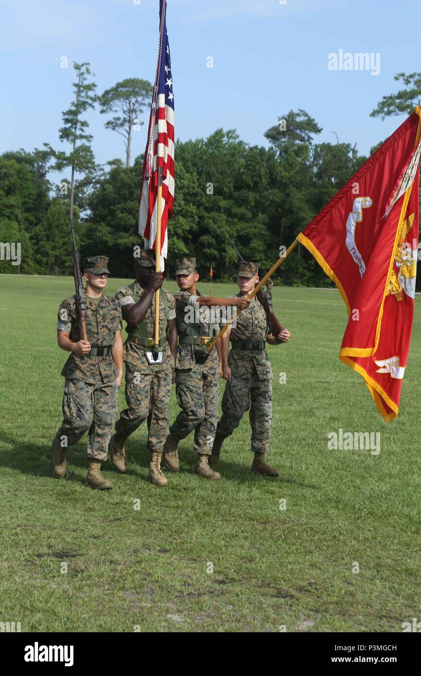 U.S. Marines with 2nd Transportation Support Battalion (TSB) conduct a ...