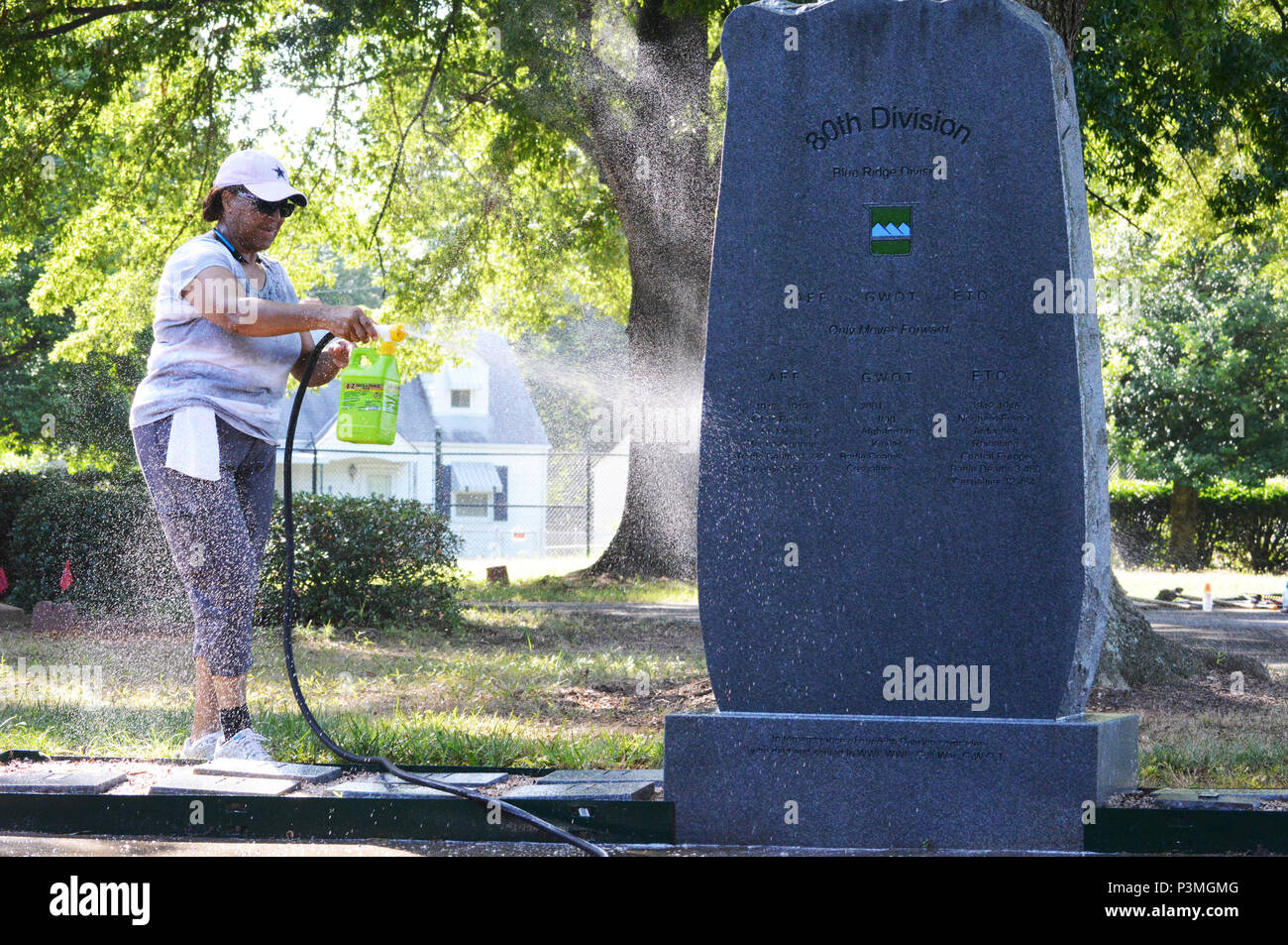 Sgt. Maj. Wanda Rich-Morrison, assigned to the 80th Training Command ...