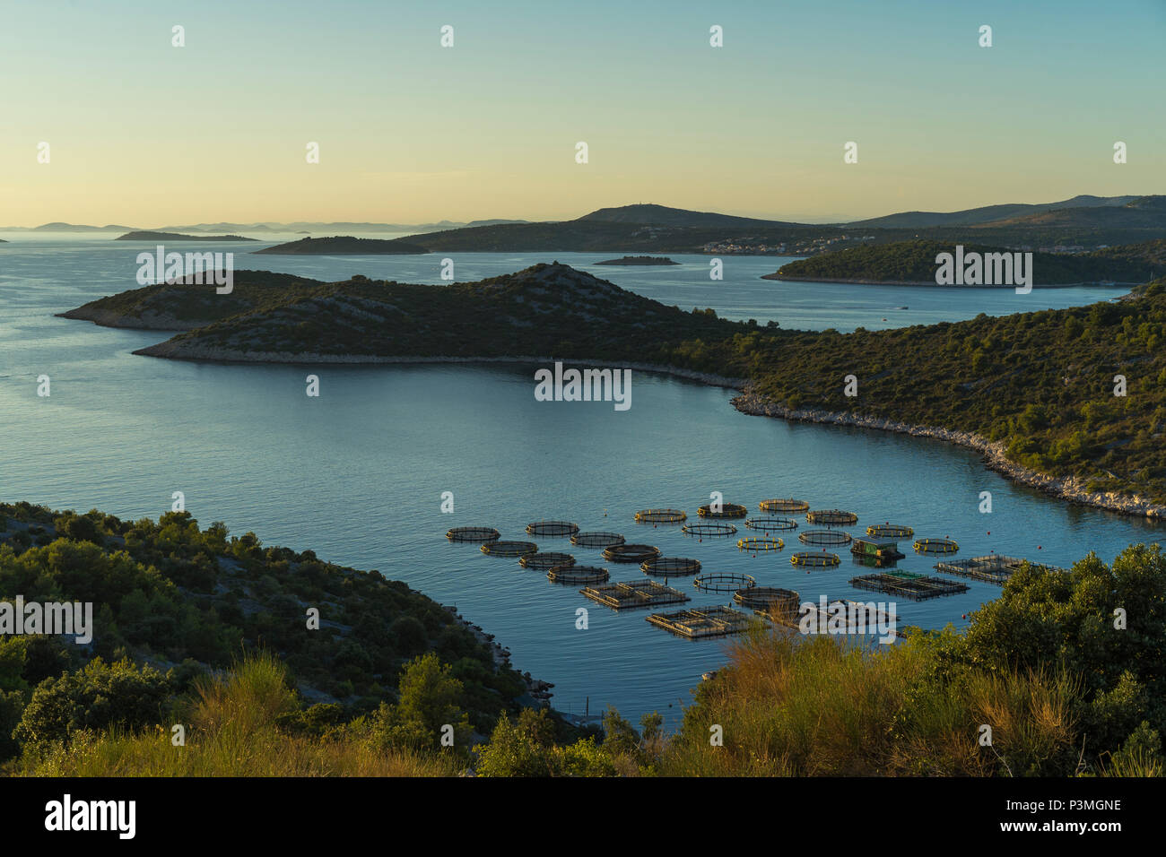 Beautiful nature and landscape photo of Croatia and Adriatic Sea. Nice ...