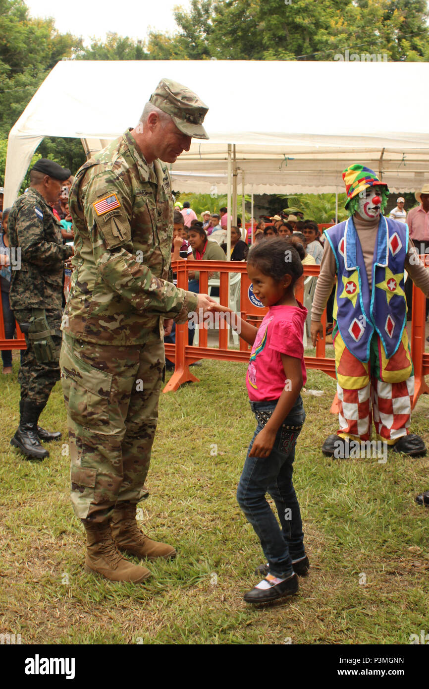 U.S. Army Col. Brian Hughes, commander of Joint Task Force-Bravo ...