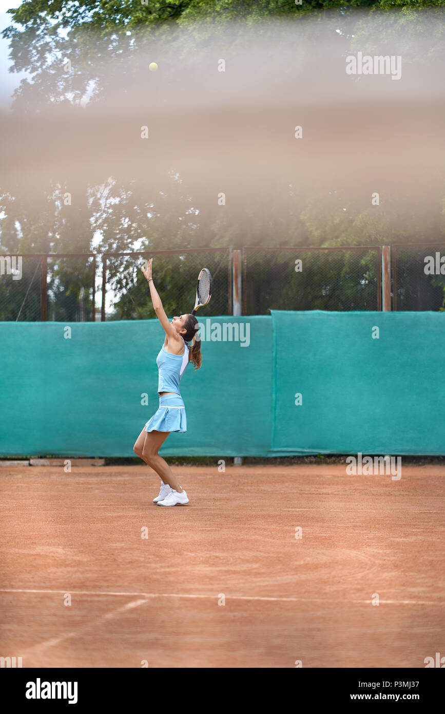 Tennis ball girl hi-res stock photography and images - Alamy