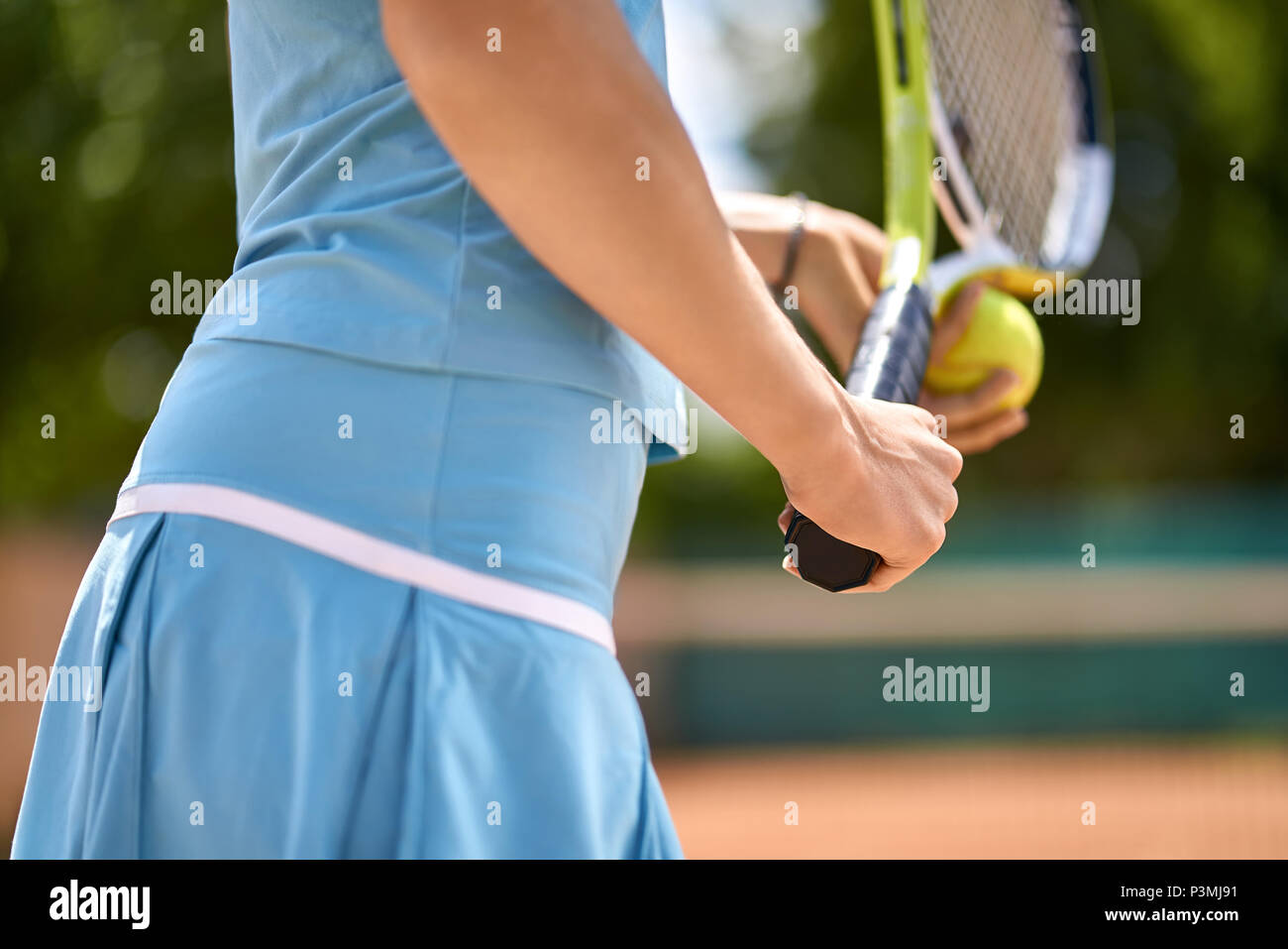 Close up woman tennis hi-res stock photography and images - Alamy