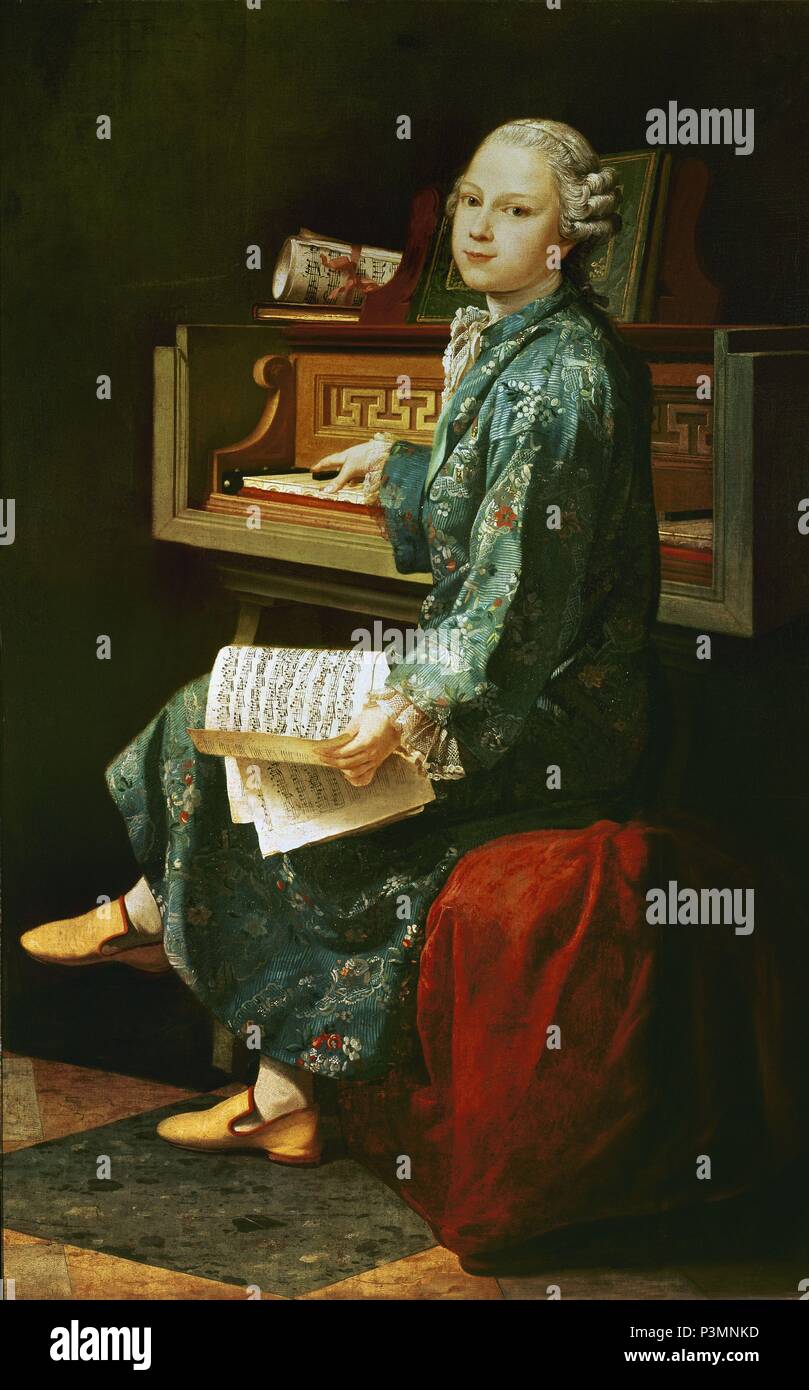 Young mozart portrait hi-res stock photography and images - Alamy