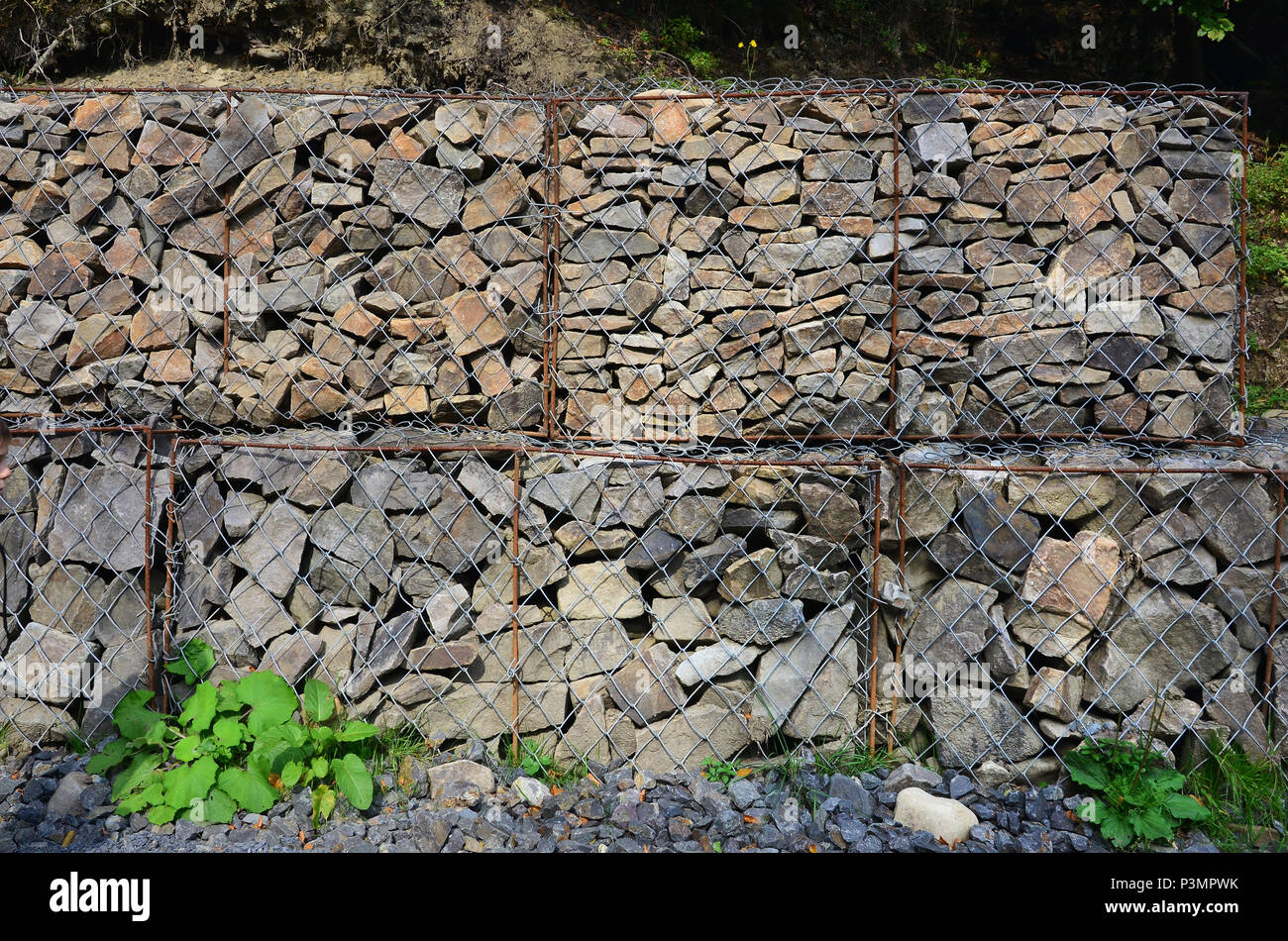 Gabion basket water hi-res stock photography and images - Alamy