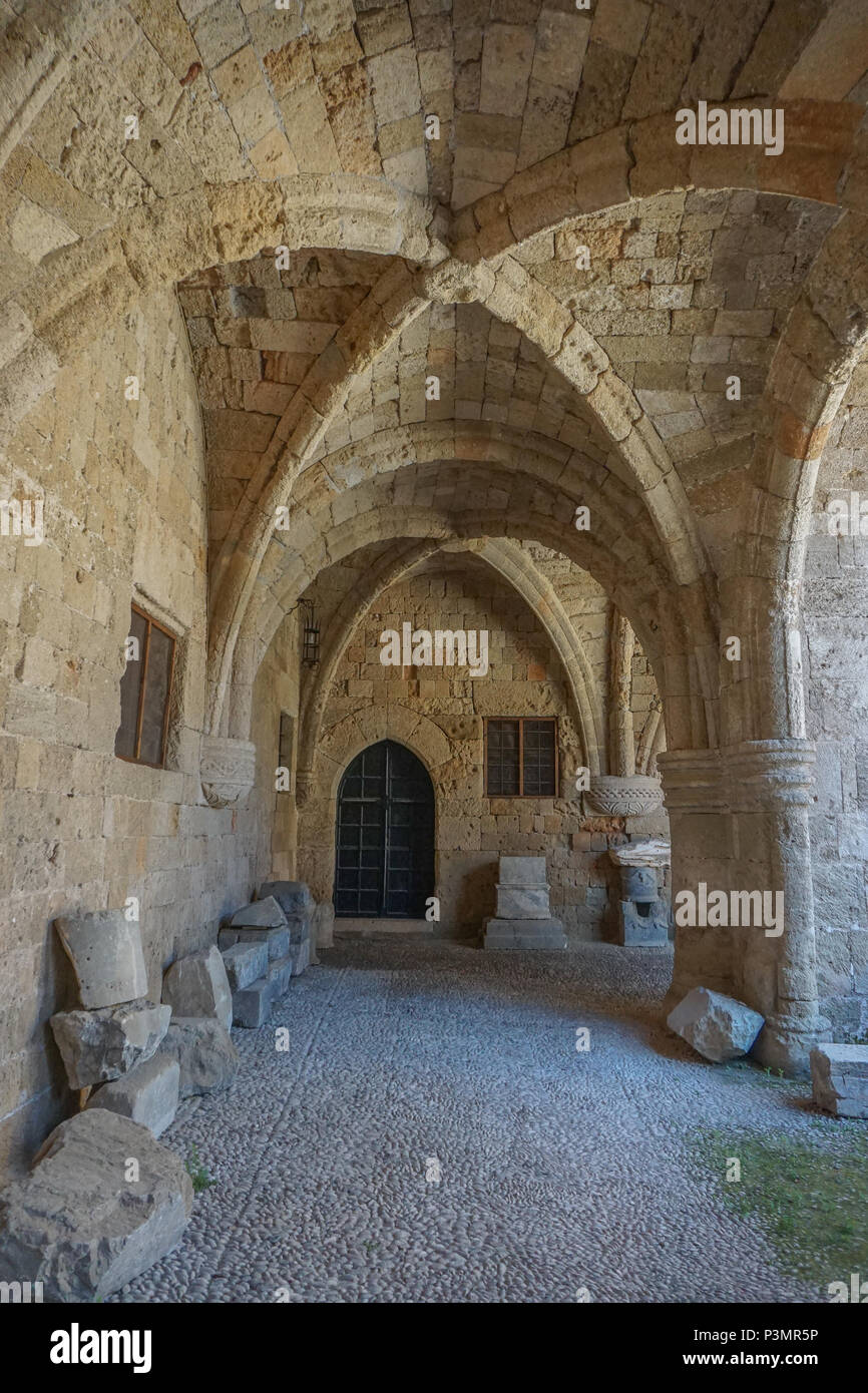 Rhodes, Greece: The Archaeological Museum of Rhodes is housed in the ...