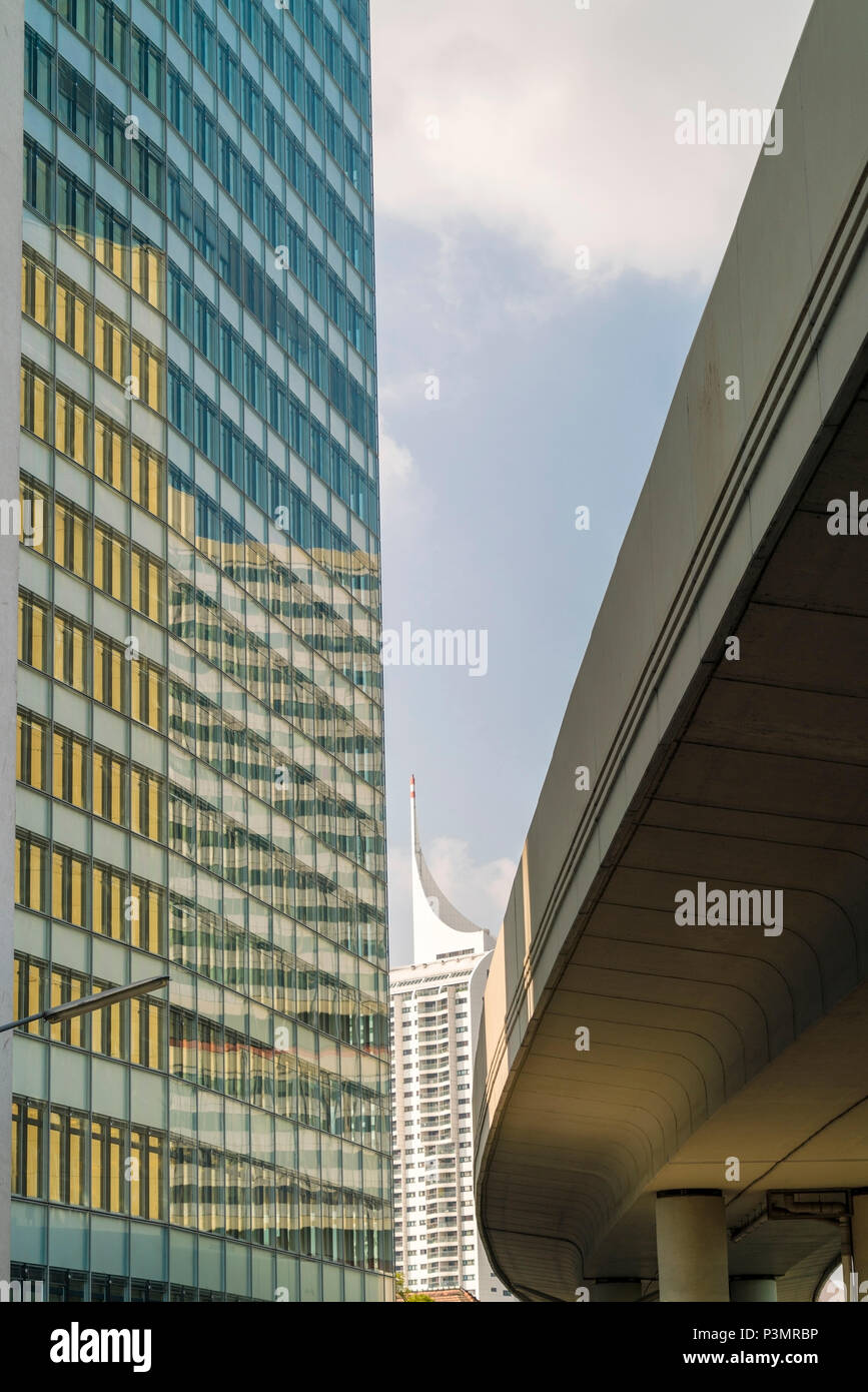 Tech Gate Vienna, science and technology park, Vienna, Austria Stock ...