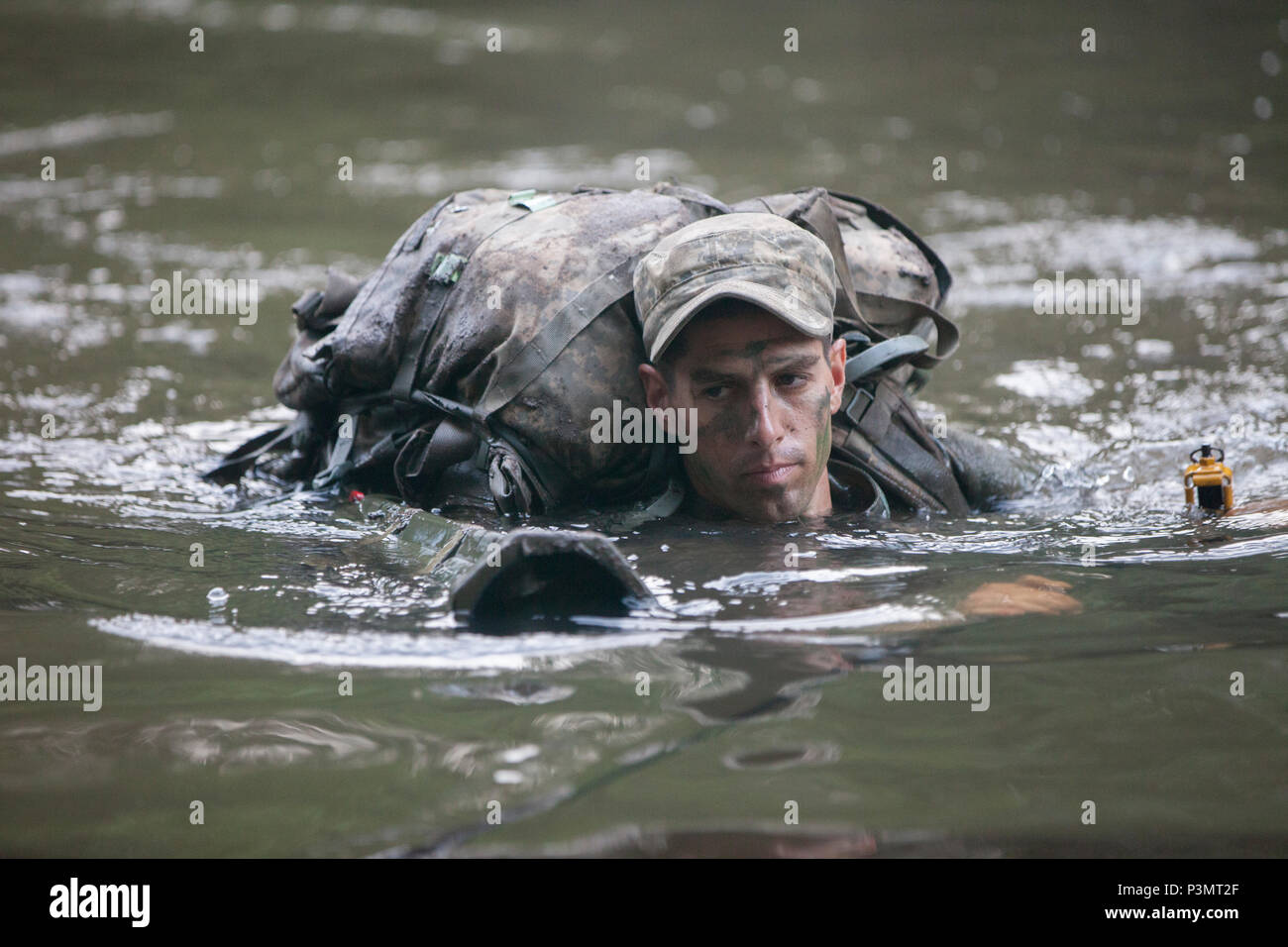 A U.S. Army Ranger student, assigned to the Airborne and Ranger ...