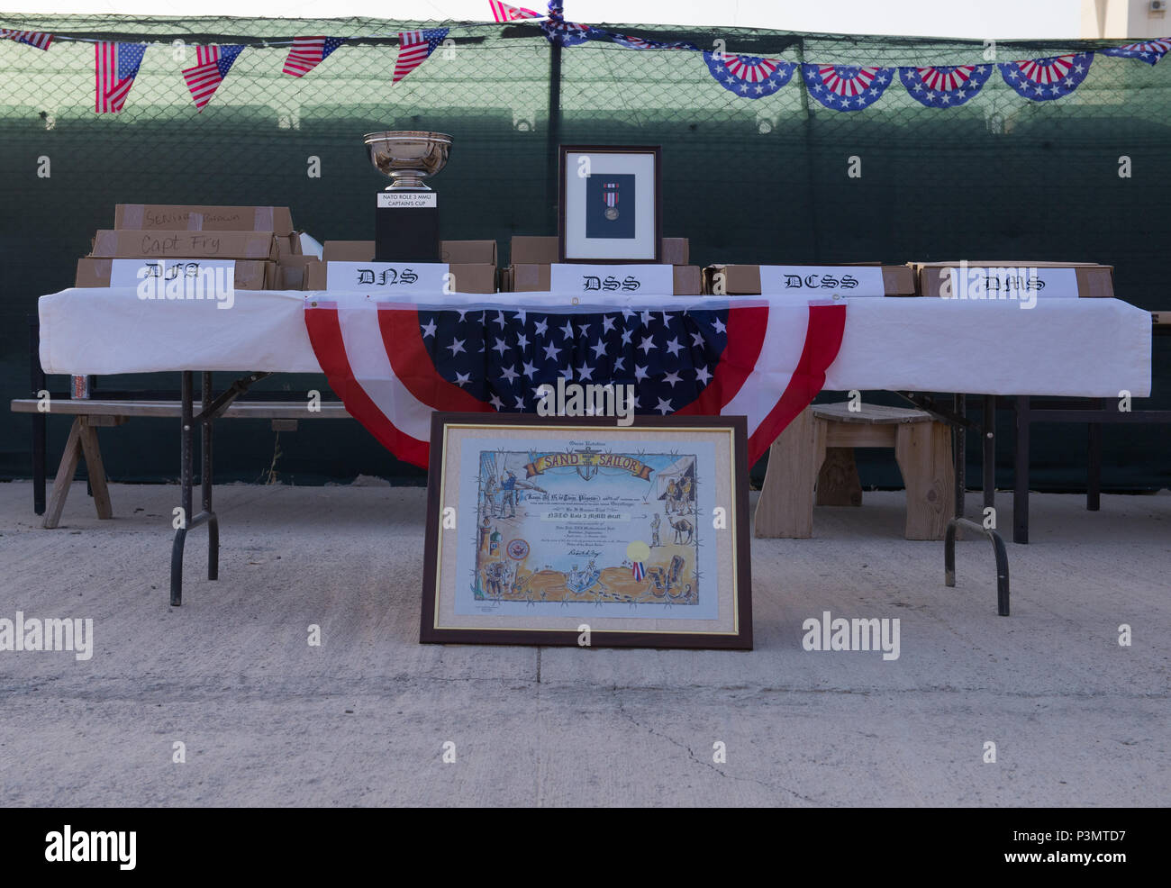 The Afghanistan Campaign Medals were awarded to the members of the NATO ...