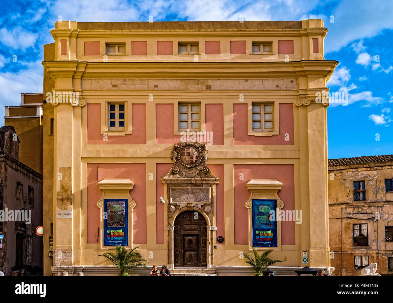 Italy Sardinia Cagliari - Castello ( casteddu ) District - Piazza ...