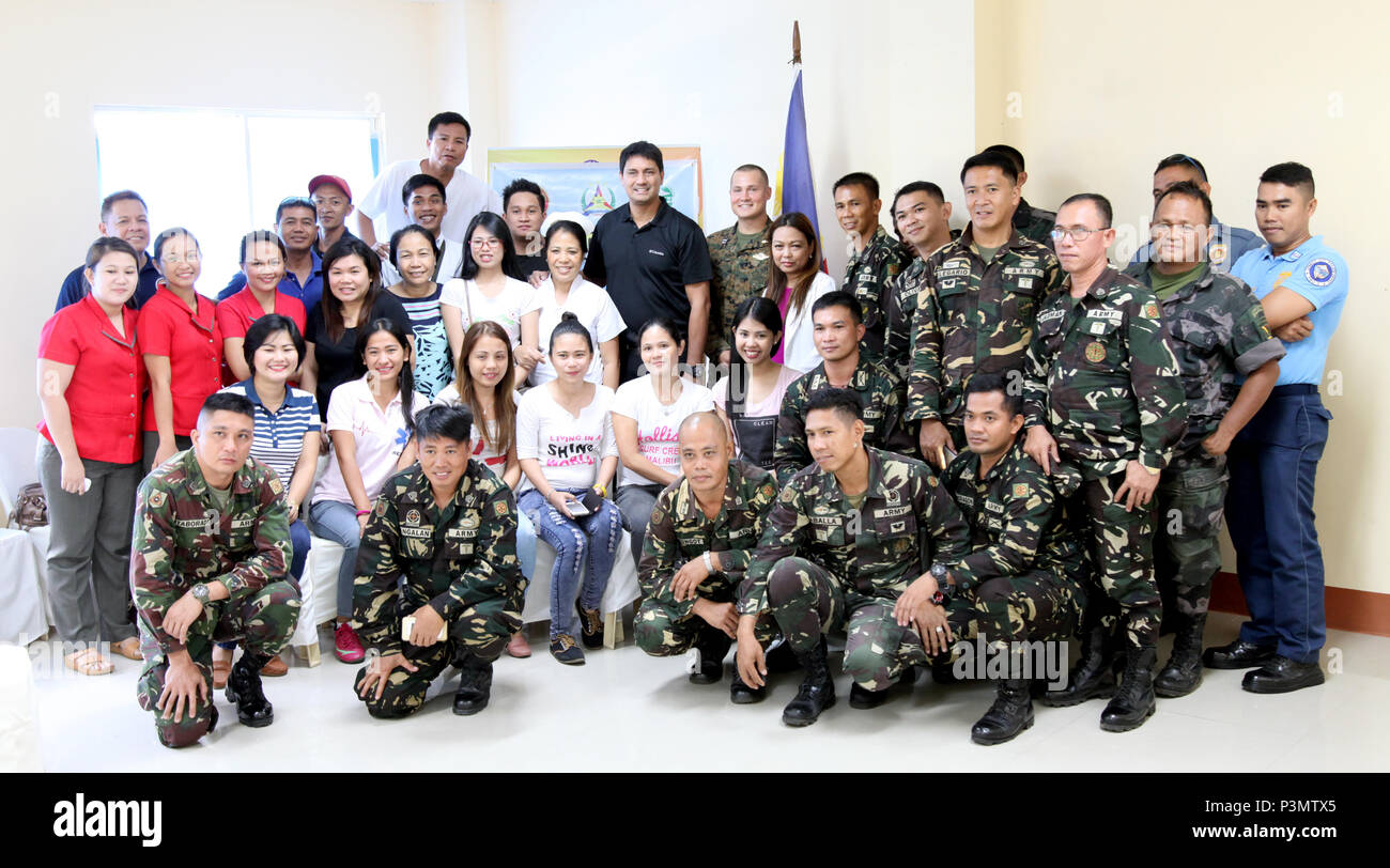 ORMOC, Philippines – Participants from a Basic Medical First Responder ...