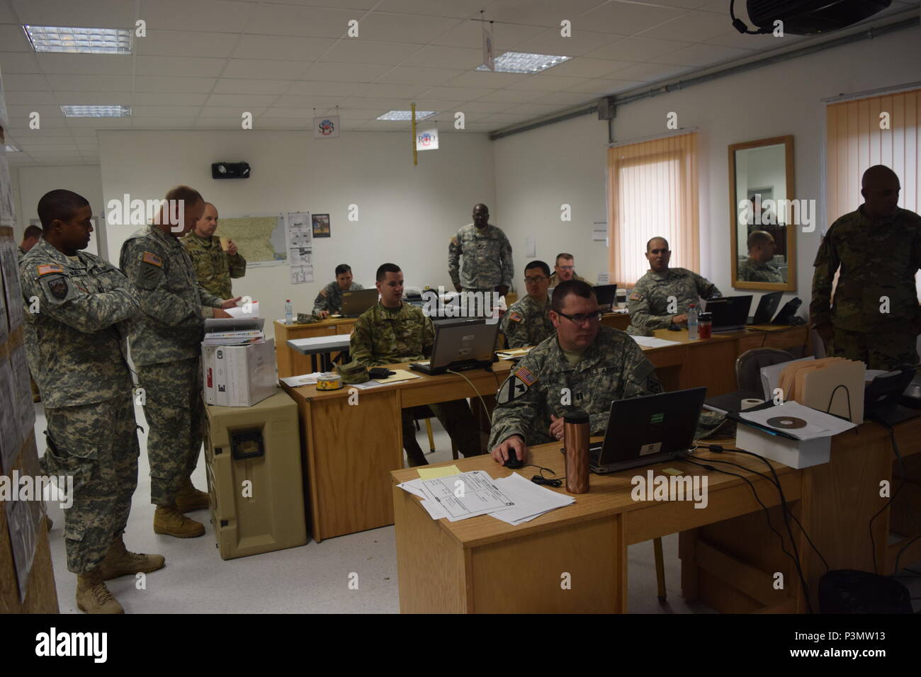 Soldiers with the 841st Engineer Battalion, U.S. Army Reserve and 194th ...