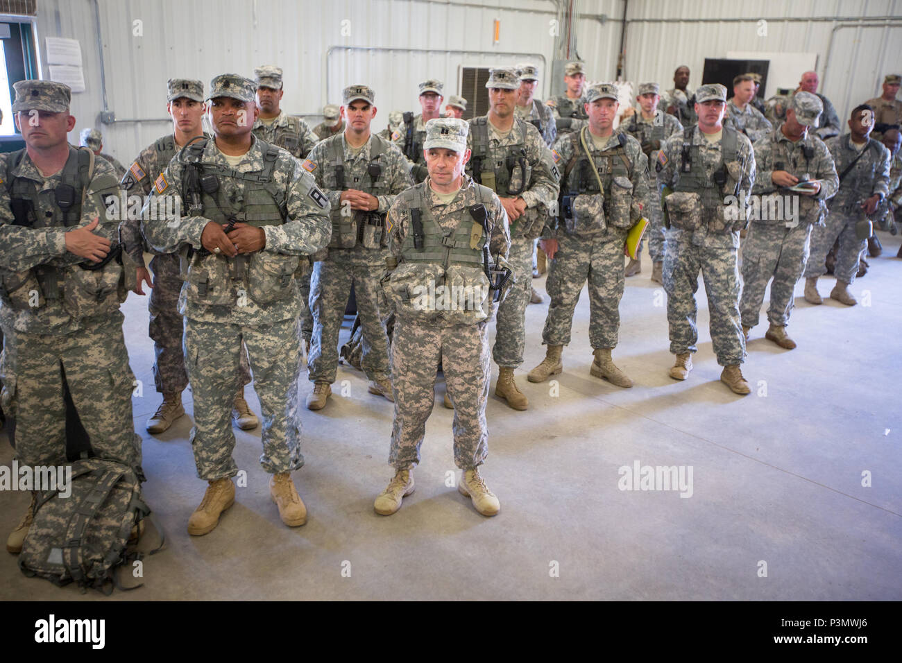 U.S. Army Observer, Controller, Trainers (OCT’s) from the 181st ...
