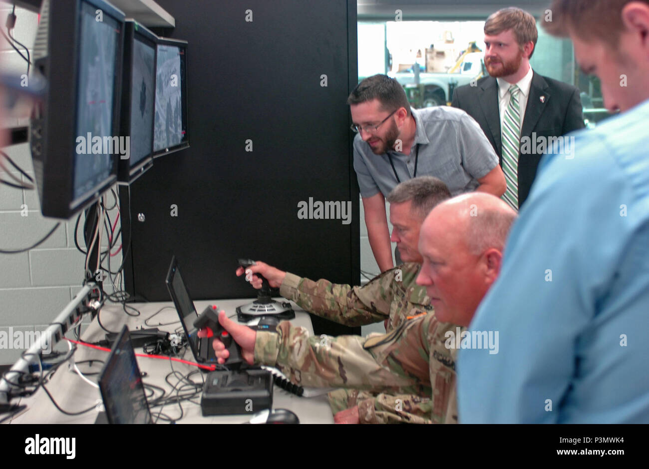 Gen. Daniel Allyn, Vice Chief of Staff of the Army, and Maj. Gen. James ...