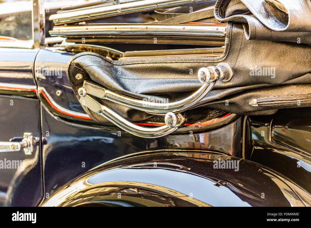 Design of vintage car body Stock Photo - Alamy