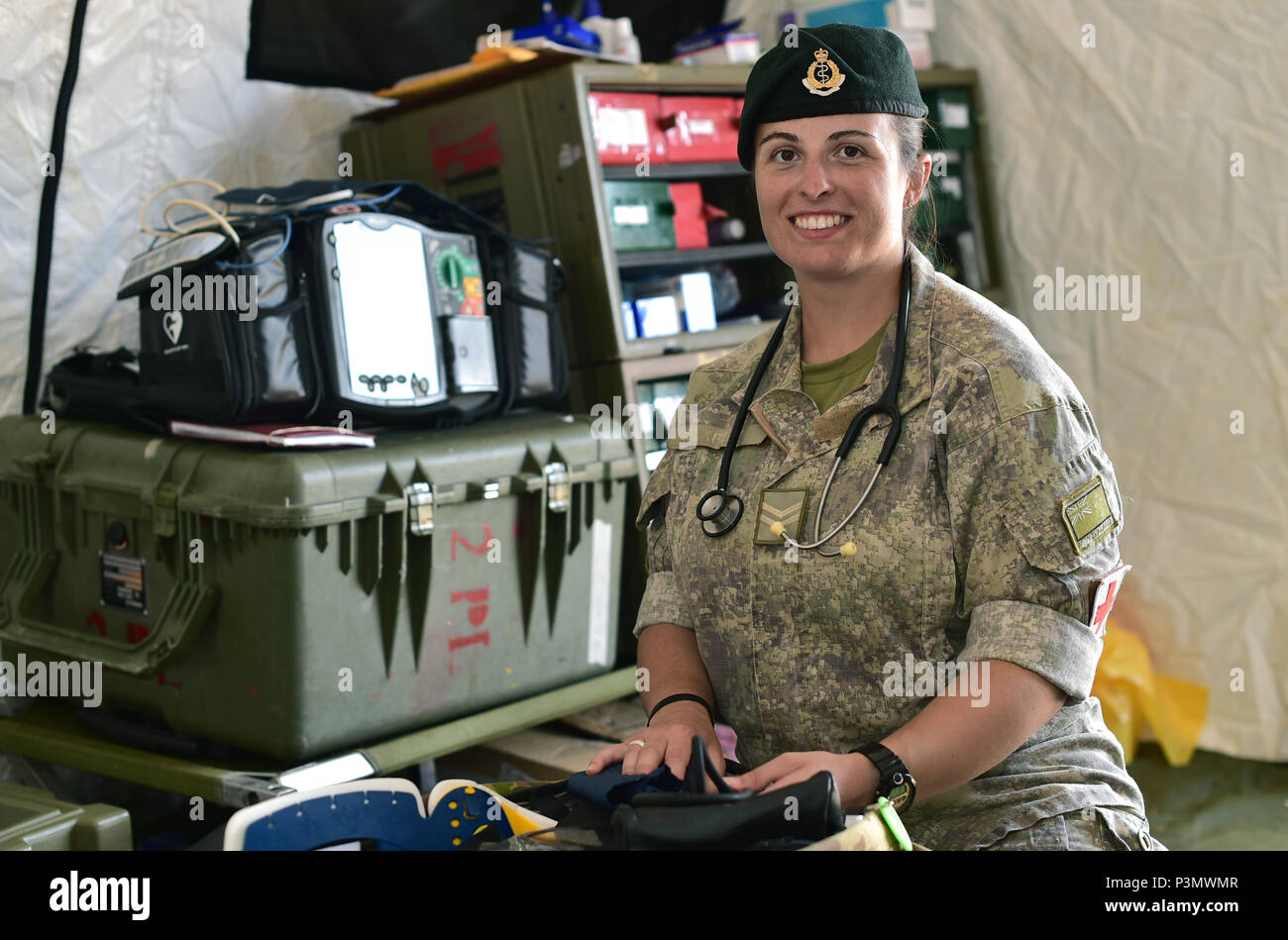 MARINE CORPS BASE HAWAII (JULY 9, 2016) Royal New Zealand Army Medic ...