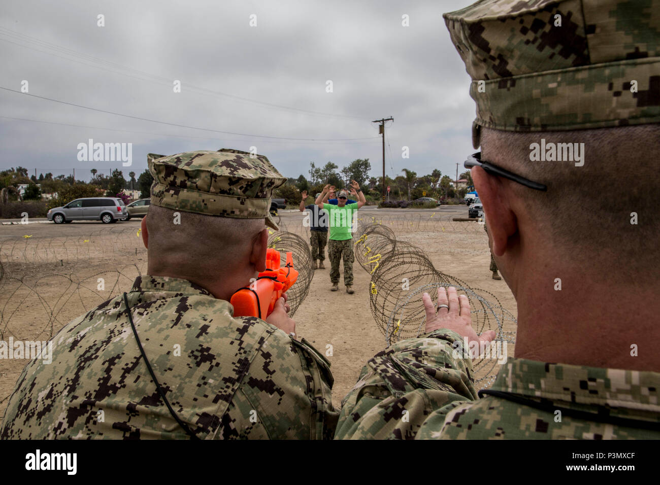 160708-N-XK513-217 PORT HUENEME, Ca. (July 8, 2016) – Seabees with ...