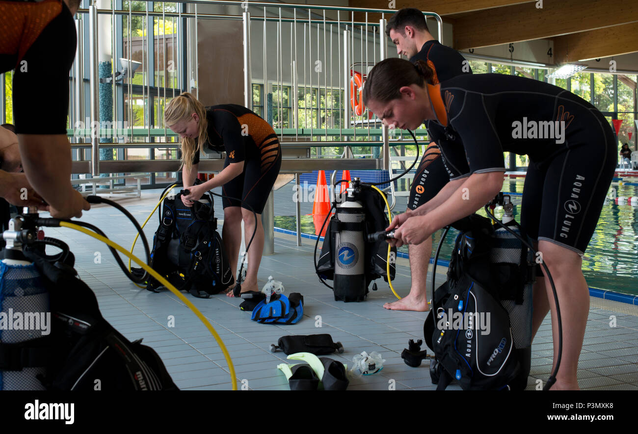 Ramstein aquatic center hi-res stock photography and images - Alamy
