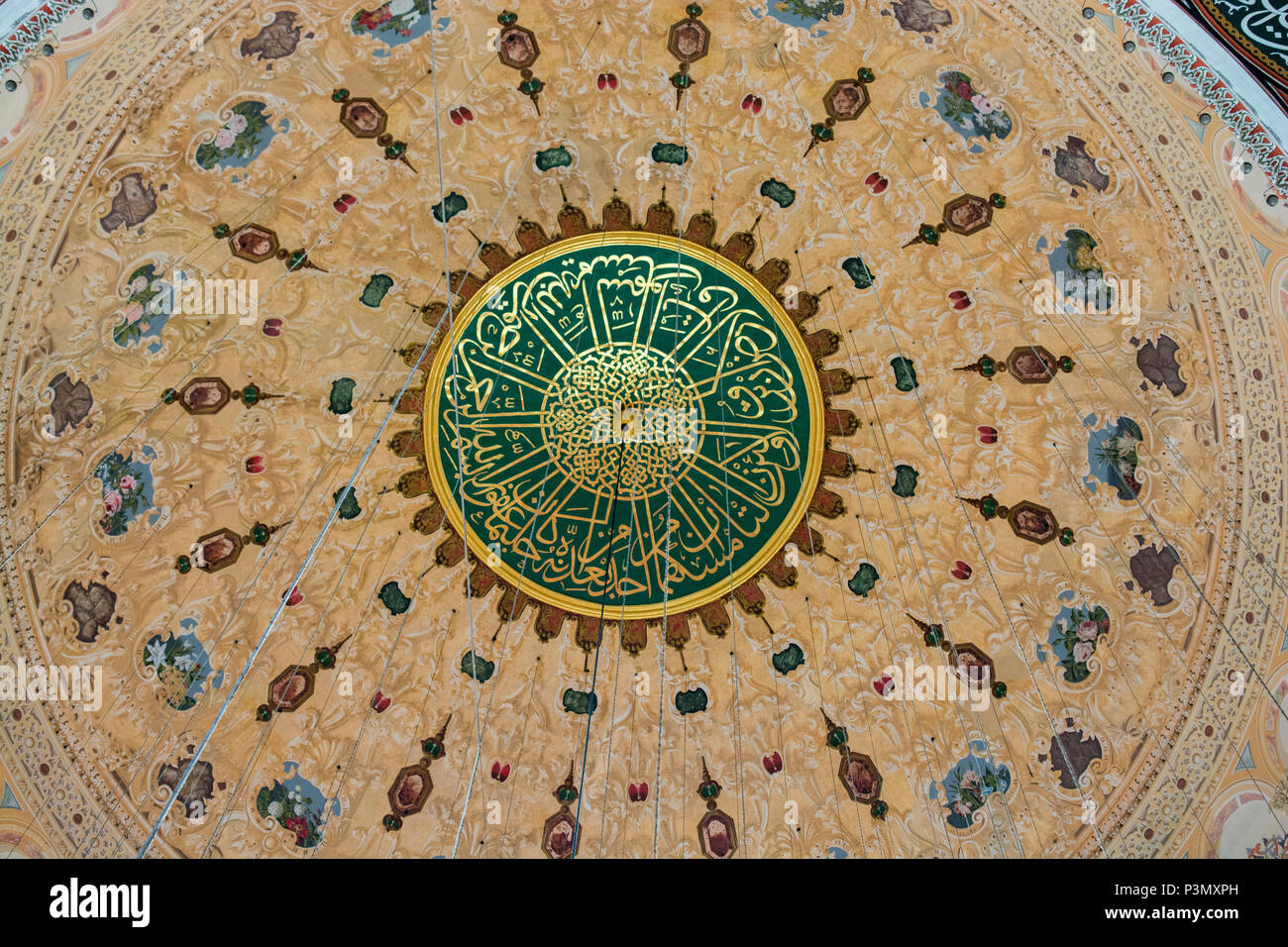 Fine example of Ottoman art patterns in view Stock Photo - Alamy