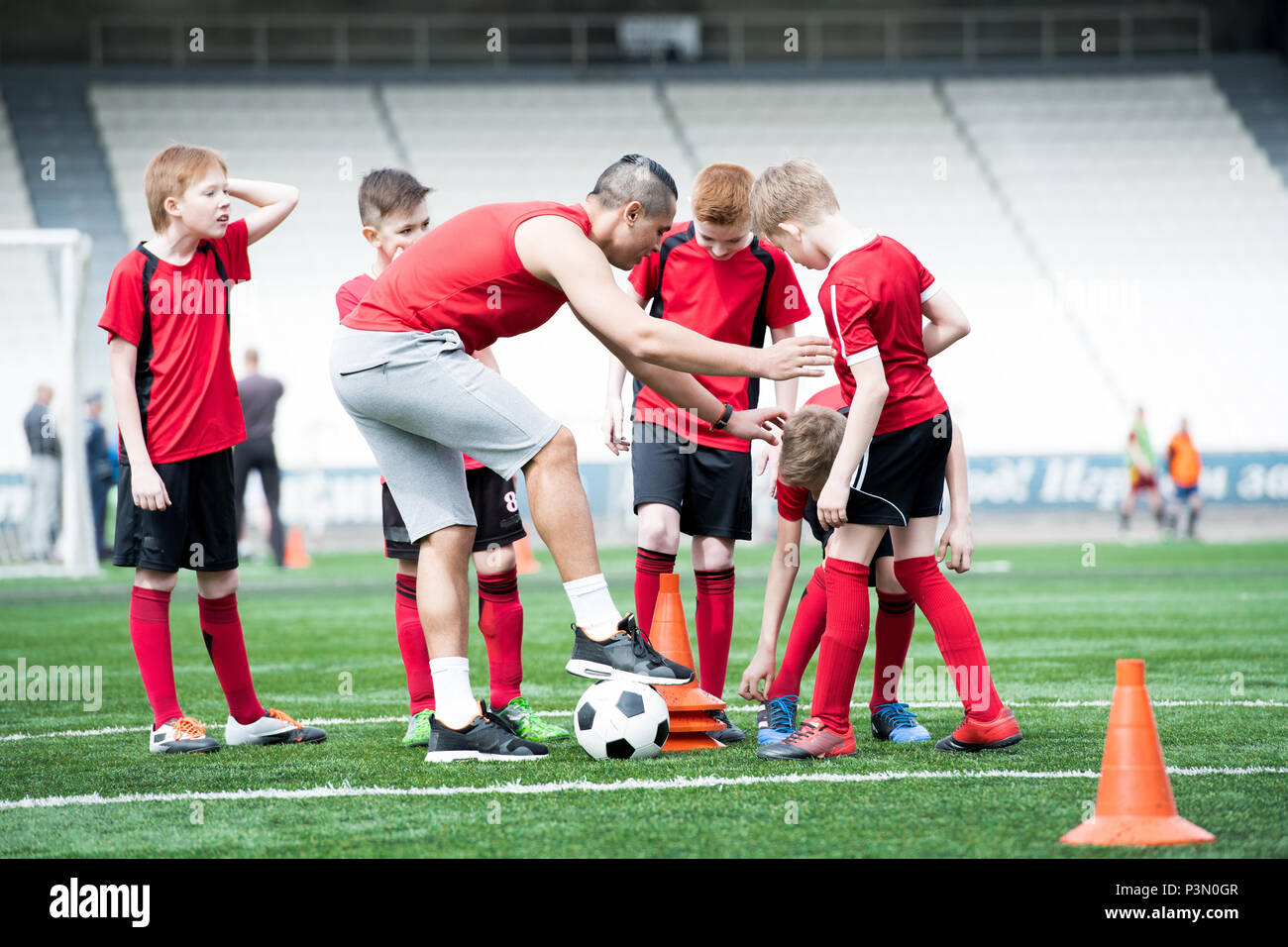 Pe exercises hi-res stock photography and images - Alamy