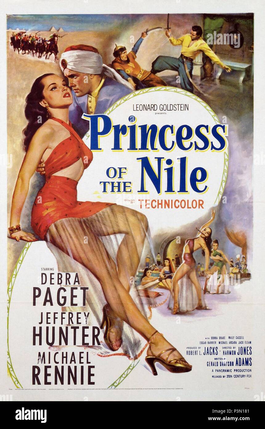 Original Film Title: PRINCESS OF THE NILE. English Title: PRINCESS OF ...