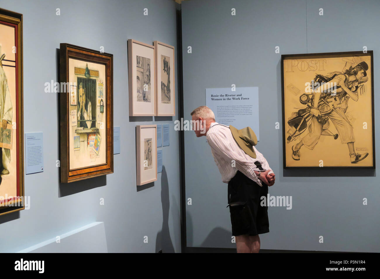 Norman rockwell museum collection hi-res stock photography and images - Alamy