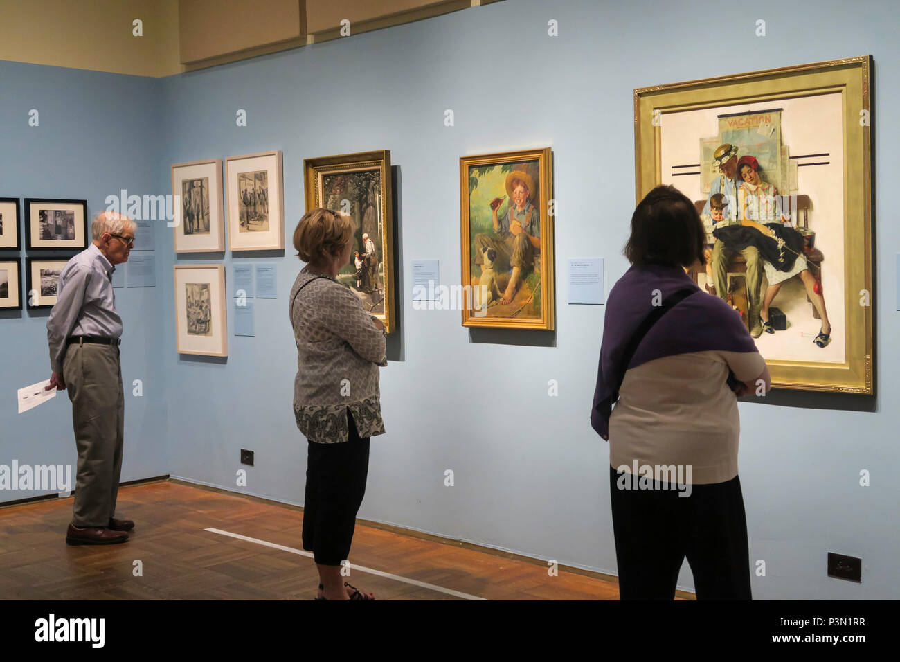 Norman rockwell museum hi-res stock photography and images - Alamy