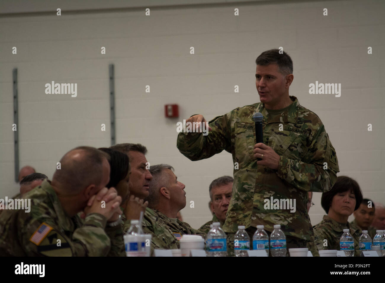 Maj. Gen. Lewis Irwin, commanding general of the 416th Theater Engineer ...