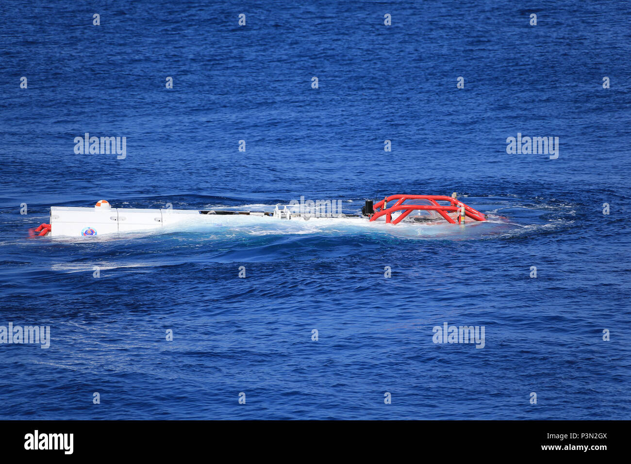 160713-N-GW536-004 PACIFIC OCEAN (July 13, 2016) An LR-7 submersible ...