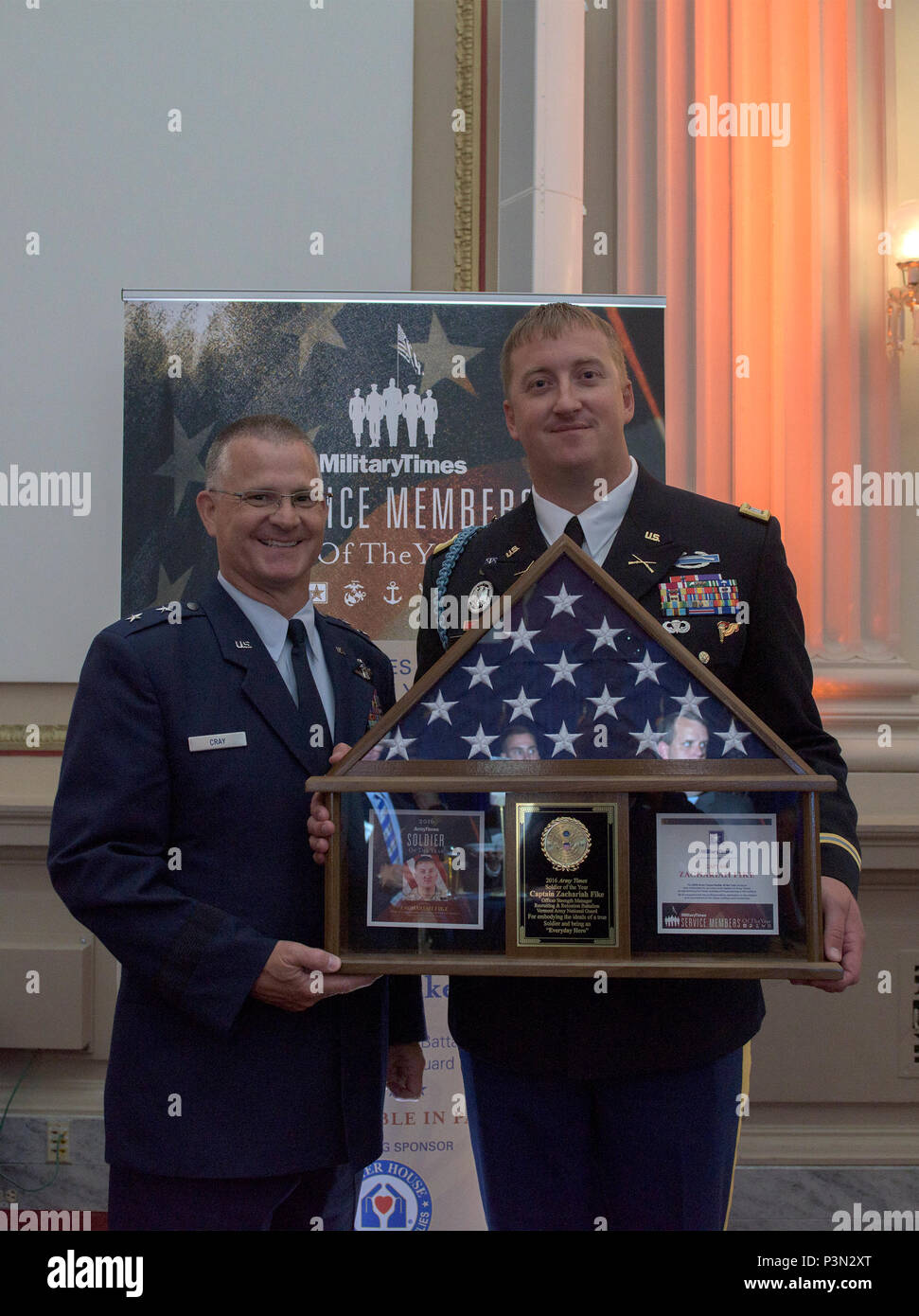 U.S. Air Force Maj. Gen. Steven Cray, adjutant general, Vermont ...