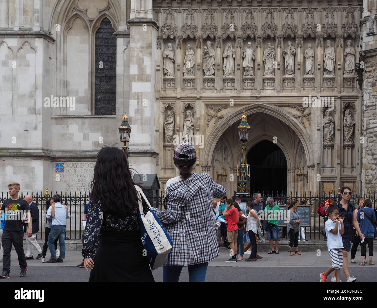 LONDON, UK - CIRCA JUNE 2018: Westminster Abbey anglican church Stock ...