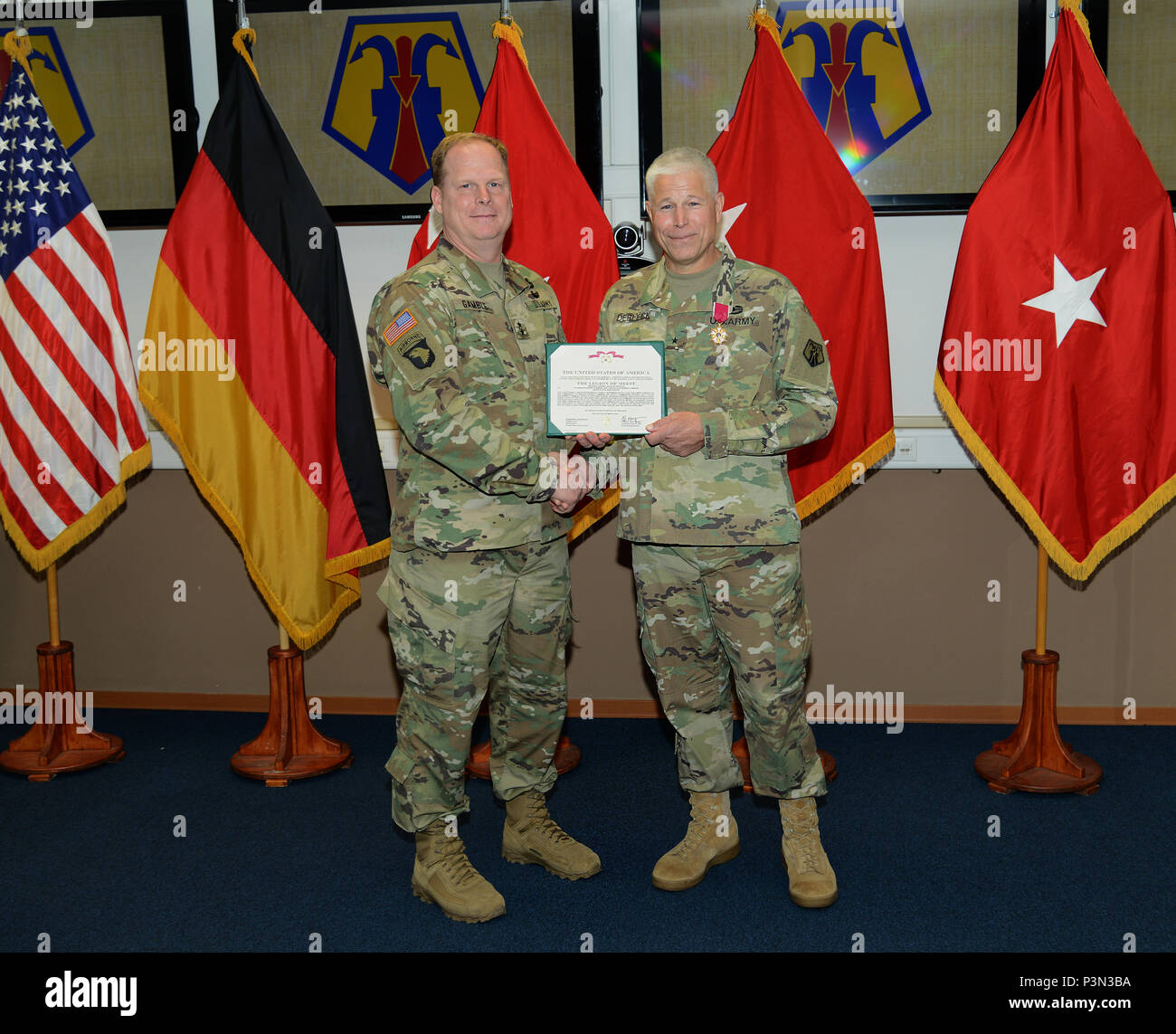 Maj. Gen. Duane Gamble, commanding general, 21st Theater Sustainment ...