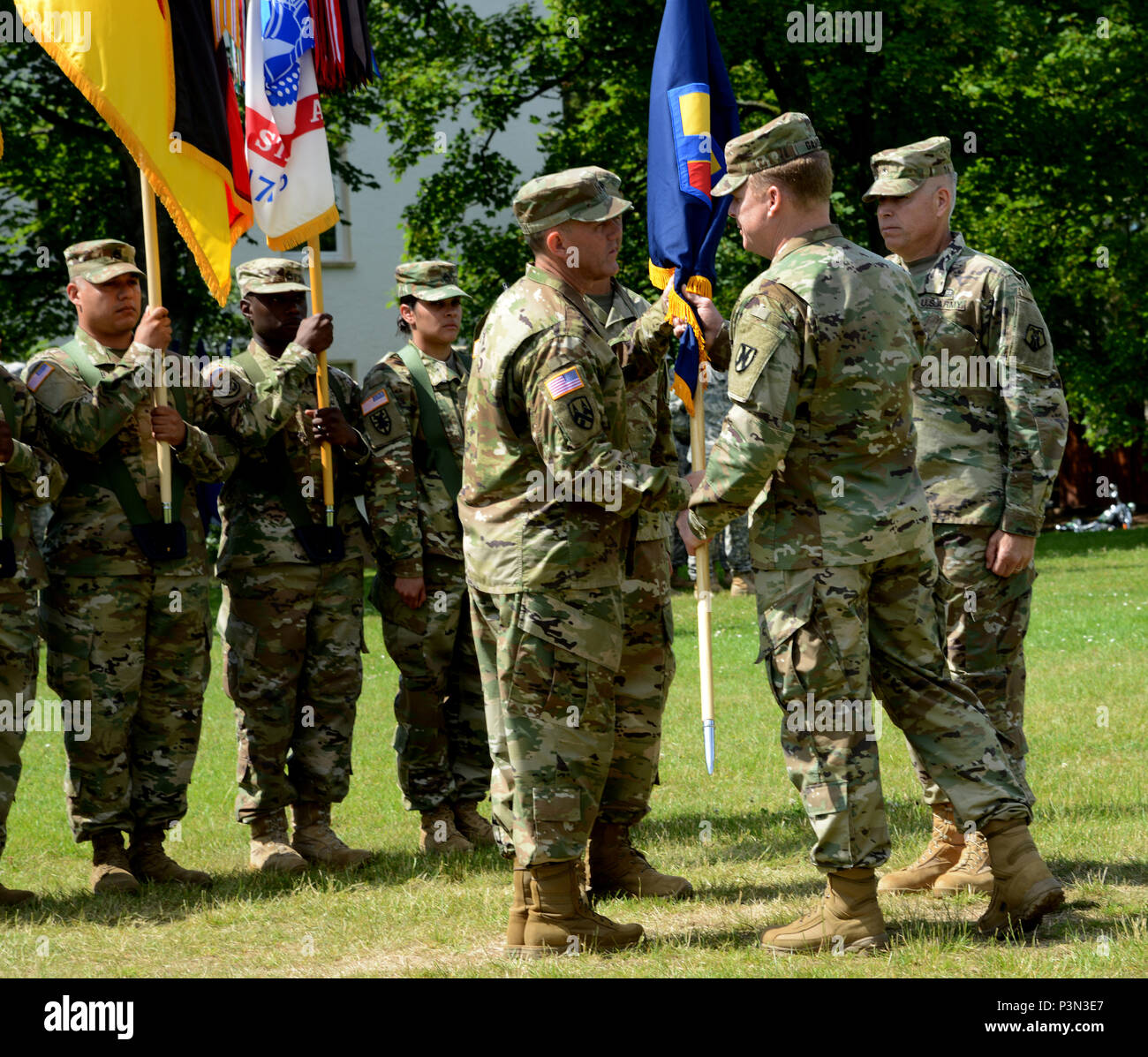 Maj. Gen. Duane Gamble, commanding general, 21st Theater Sustainment ...