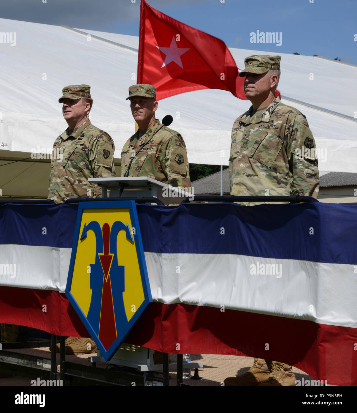 Maj. Gen. Duane Gamble, commanding general, 21st Theater Sustainment ...