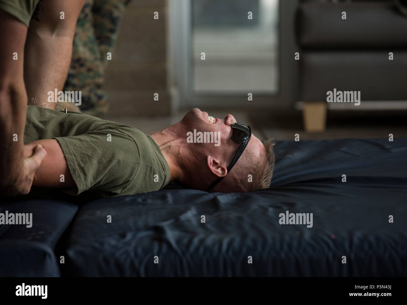 Capt. Keith Toucey, company commander for 3rd Battalion, 2nd Marine ...