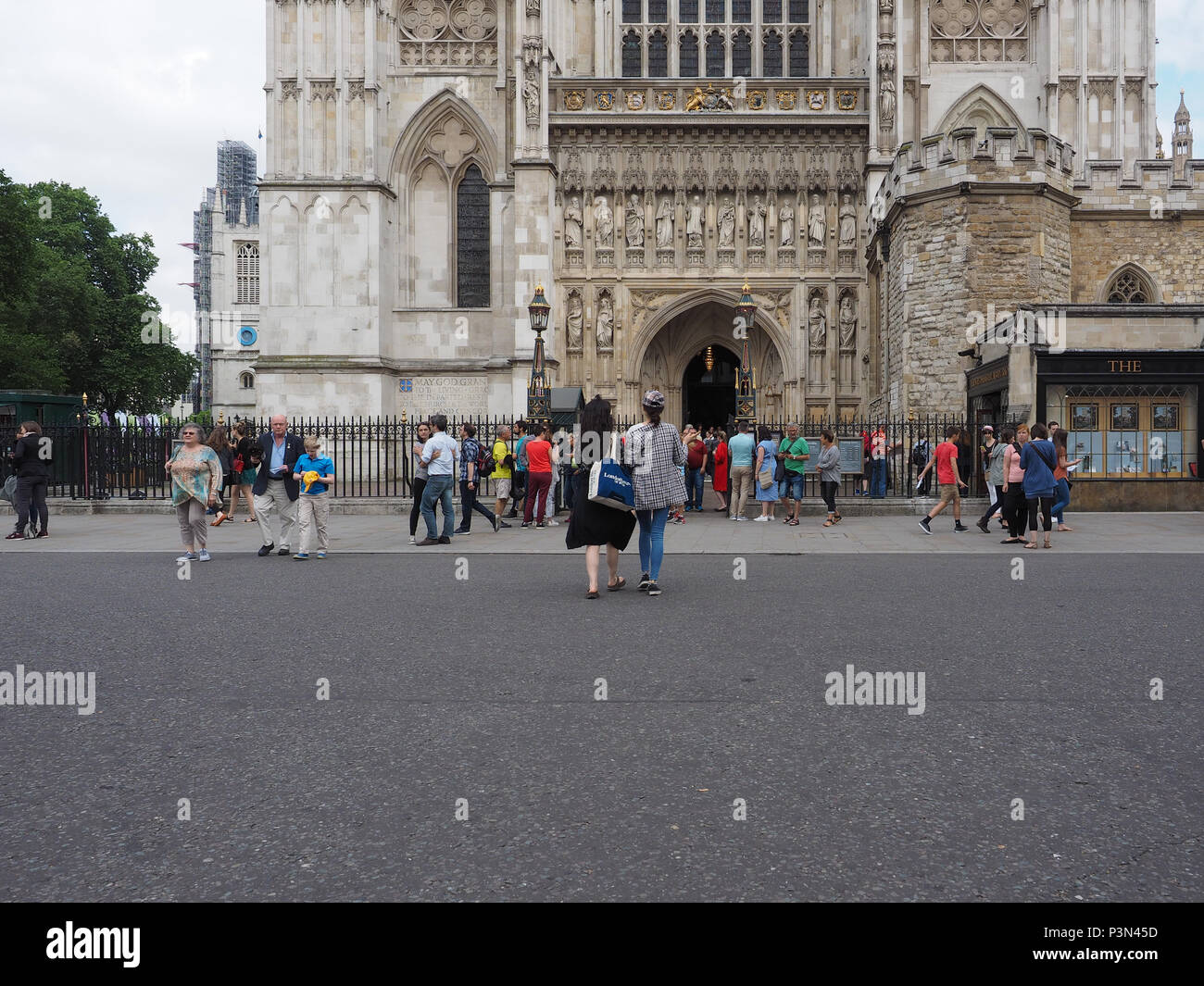 LONDON, UK - CIRCA JUNE 2018: Westminster Abbey anglican church Stock ...