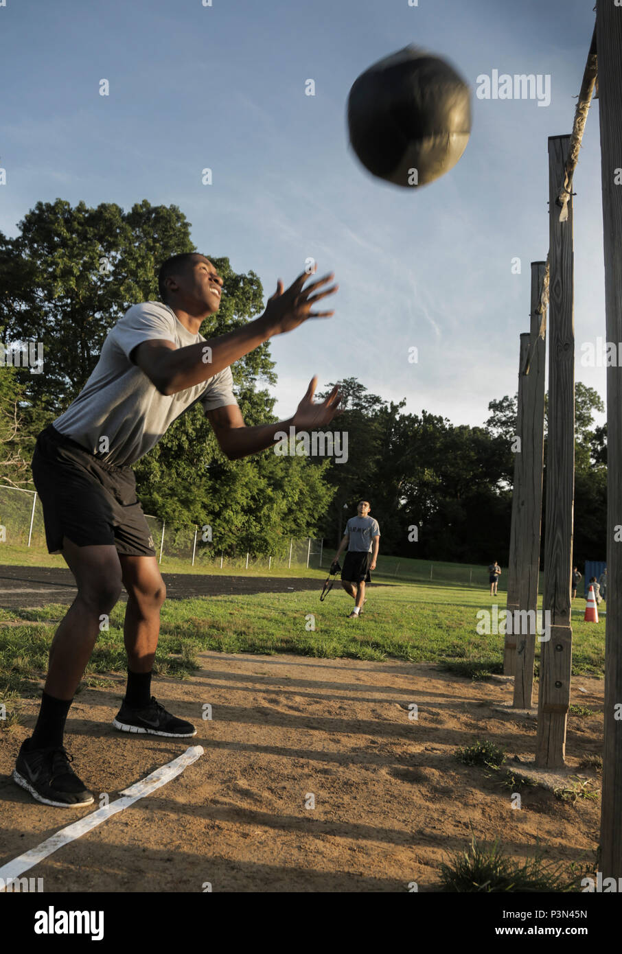 Medicine Ball Throws High Resolution Stock Photography and Images - Alamy