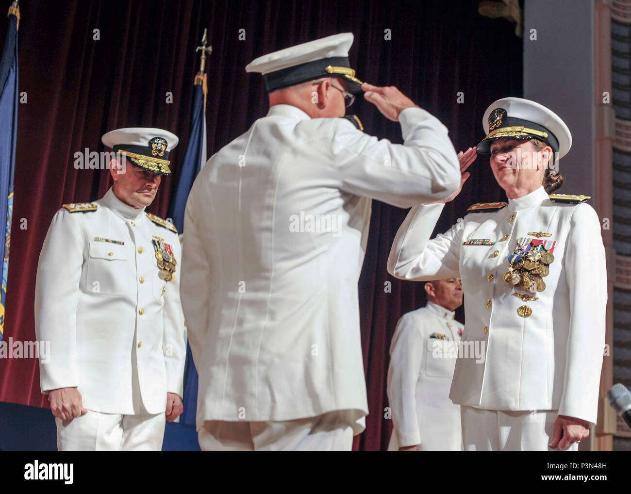 ANNAPOLIS, Md. (July 14, 2016) –Vice Adm. Michael Gilday relieves Vice ...
