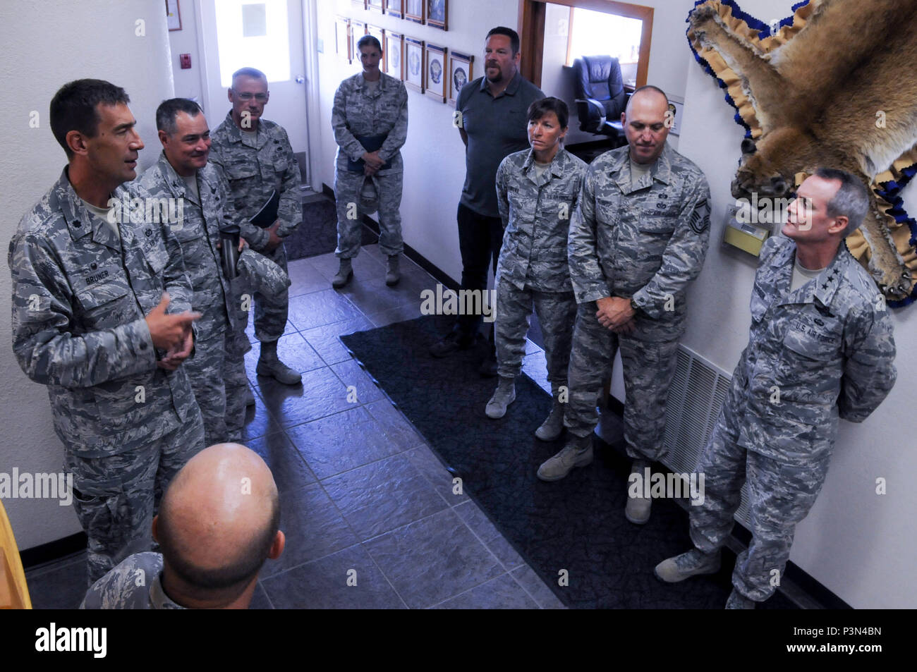 U.S. Air Force Lt. Gen. Darryl Roberson, commander of Air Education and ...