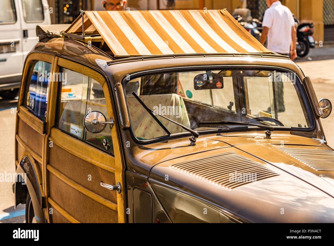 LUGO (RA), ITALY - JUNE 17, 2018: FIAT 500 car shows in historic cars ...