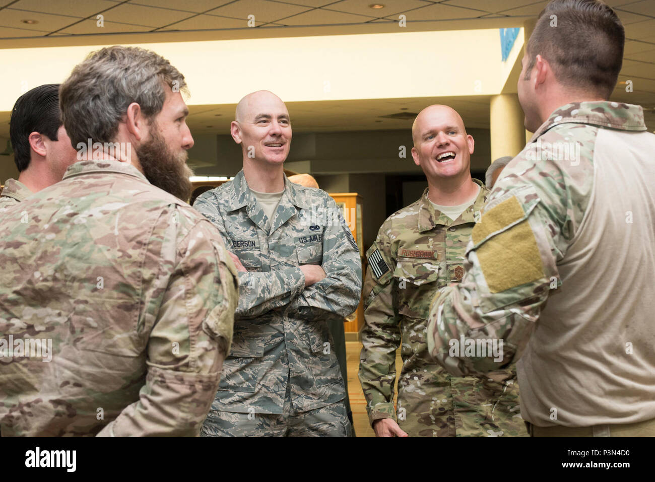 Chief Master Sgt. Ronald C. Anderson, command chief master sergeant of ...